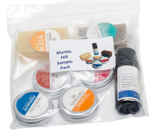 Natural Skincare Sample Pack | Marblehill Online
